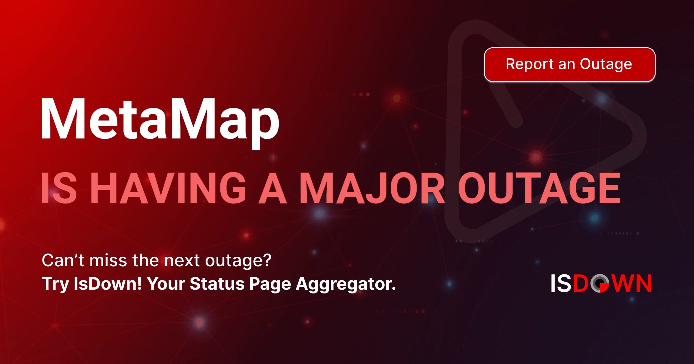 Is MetaMap down? Check current status and problems | IsDown